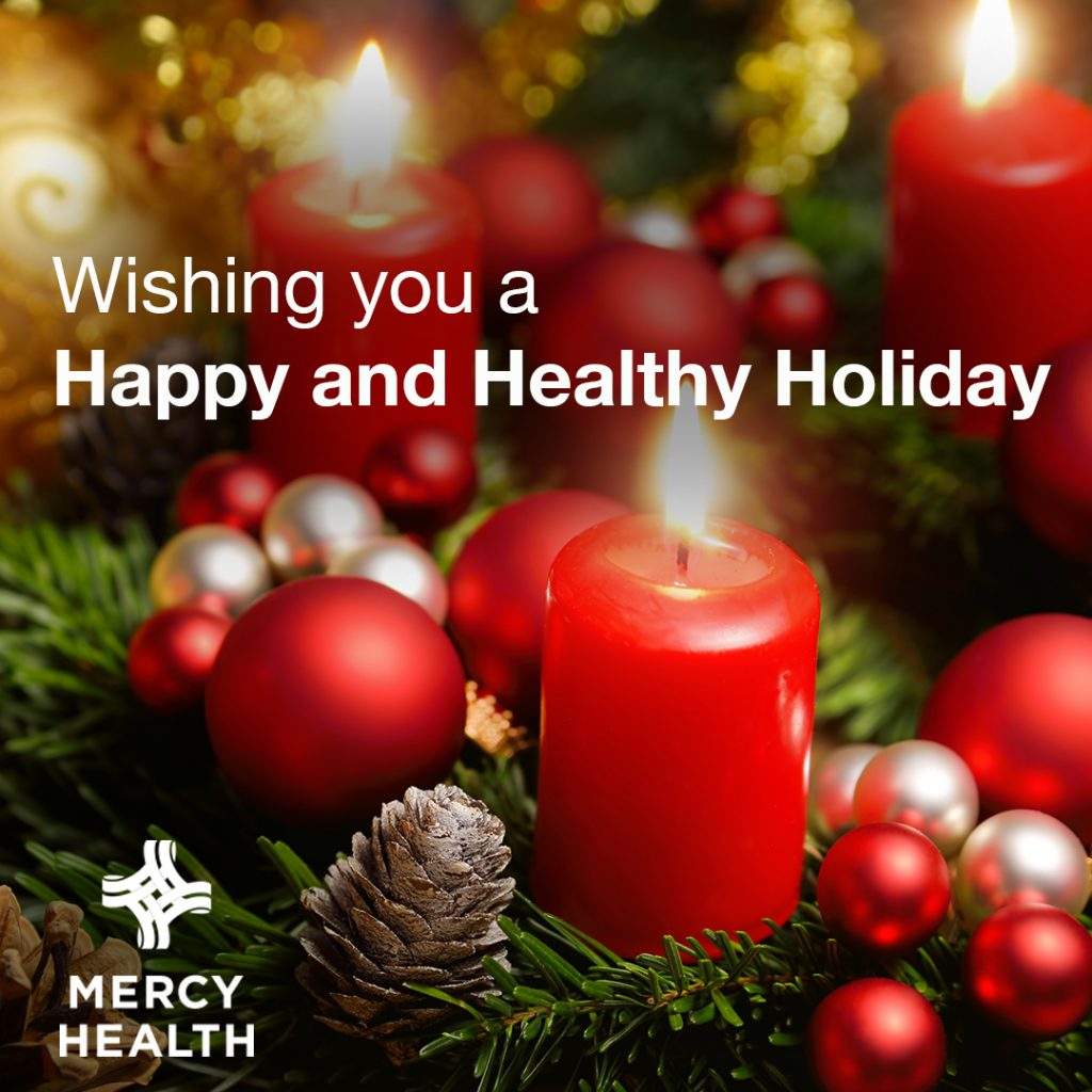 Merry Christmas and Happy Holidays! - Mercy Health Blog