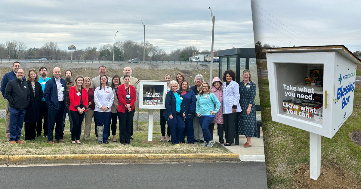 Partnering to Provide Blessing Boxes in Paducah | Mercy Health Blog